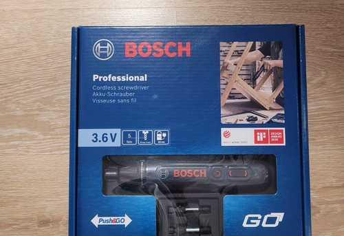 Аккумуляторная отвертка bosch GO 2