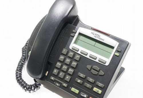 Телефон IP Nortel 2002 ntdu91 черный 48В