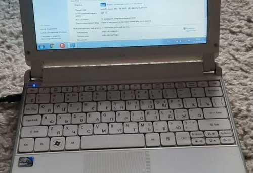 Нетбук Acer aspire one NAV50