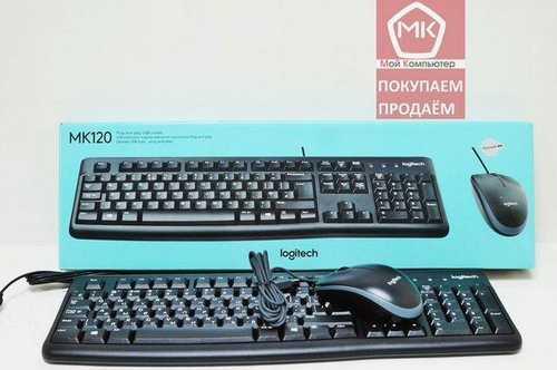 USB-комплект из клавиатуры и мыши Logitech MK120