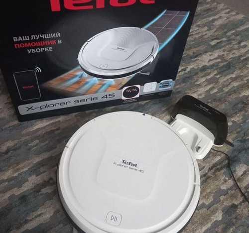 Робот пылесос tefal