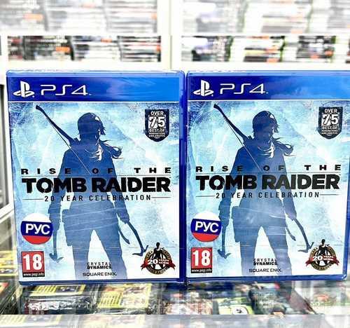 Новый Rise of the Tomb Raider 20 Year PS 4 PS 5