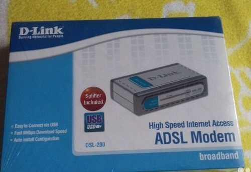 Модем d-link dsl-200