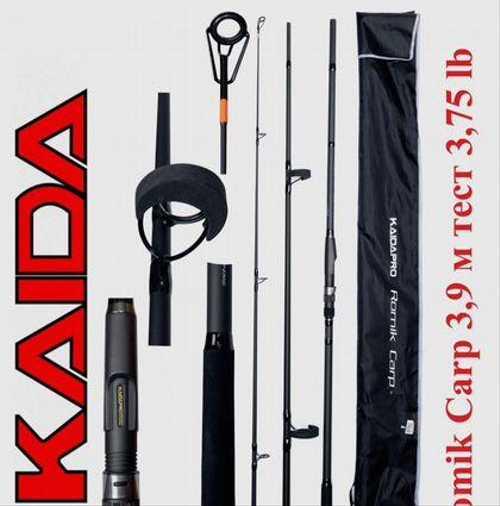 Карповое удилище kaida romik carp 3.9 m (3.75 LB)
