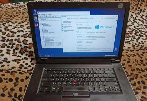 15.6" Lenovo ThinkPad Edge 15, 320 ГБ, Core i3-350M, RAM 2 ГБ, ATI Mobility Radeon HD 545v 0.5 ГБ