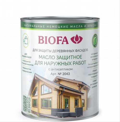 Масло защитное для наружных работ 2043 Biofa 0,375
