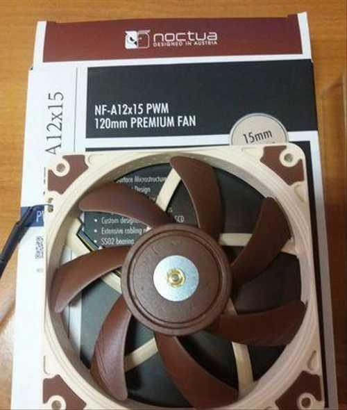 Noctua NF-A12x15 PWM для кулера