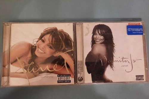CD Janet Jackson лицензионные, с буклетами
