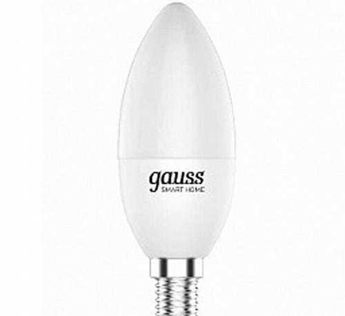 Умная светодиодная лампа Gauss "Свеча" 5Вт 470Лм Е