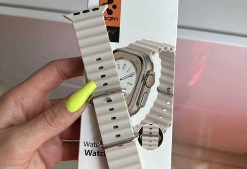 Ремешок силиконовый spigen для Apple Watch 49mm
