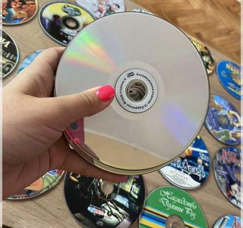 Cd диски с играми и фильмами