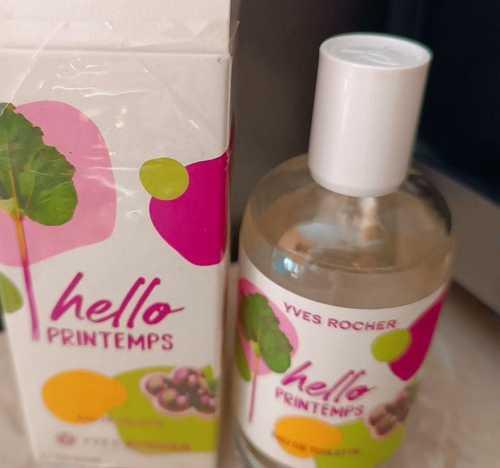 Водичка Ив Роше hello printemps, 100мл