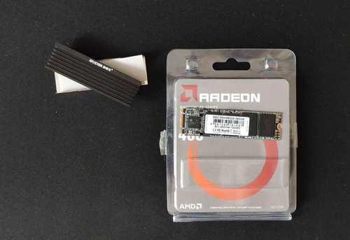 Радиатор + AMD SSD m2 2280 480 GB