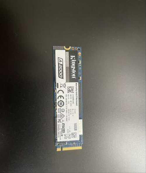 Ssd m2 nvme 500gb Kingston a2000