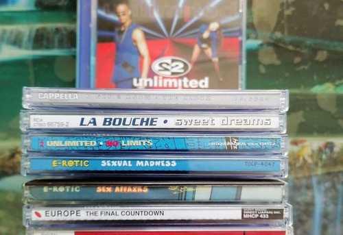 CD диски музыка 80-90-х