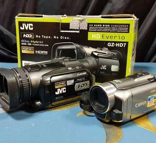 Цифровая видеокамера JVC GZ-HD7ER