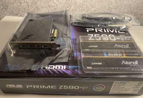 Asus prime z590-p + thunderboltex 3 + 32 gb ddr4