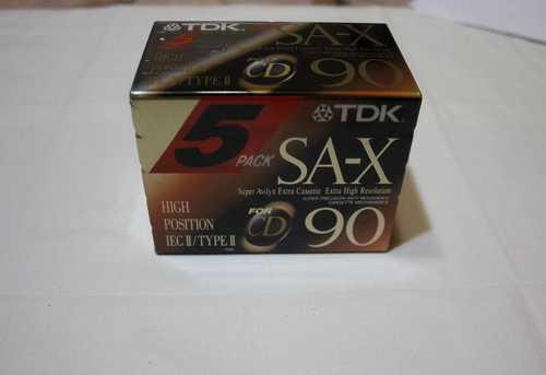 TDK SA-X90 Аудиокассеты
