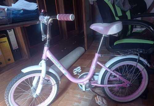 Детский велосипед "Black Aqua Princess" 16