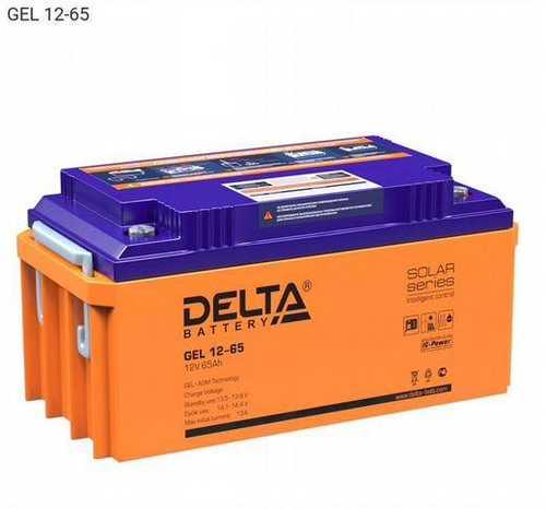 Батарея для ибп Delta GEL, GEL 12-65