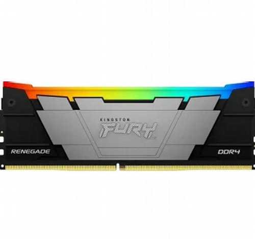 Память оперативная/ Kingston 8GB 3200MHz DDR4 CL16 dimm fury Renegade RGB