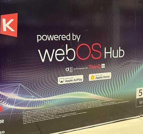 Телевизор SMART TV 50" WebOS 50UP77 (гарантия)