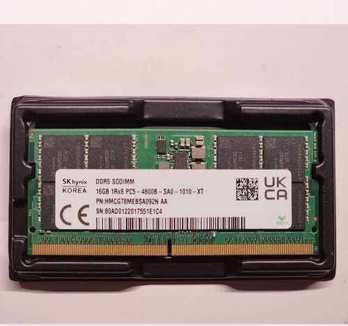 Sodimm DDR5 4800 (16Gb x 2) SK Hynix