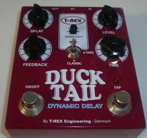 Гитарный эффект T-Rex Duck Tail Dynamic Delay