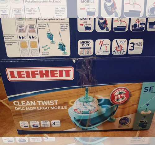 Набор Leifheit Clean Twist Mop Ergo mobile 52102