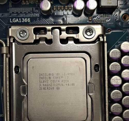 Комплект Intel Core i7-990X Box/ Gigabyte GA-EX58