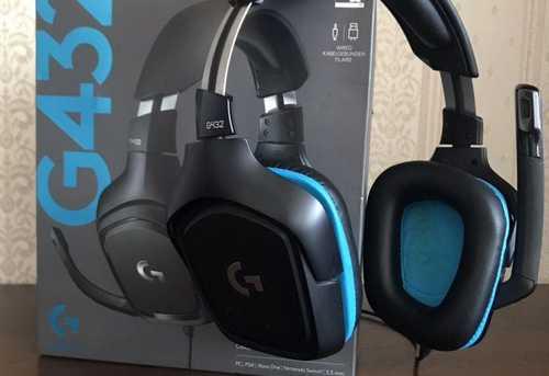 Наушники logitech g432