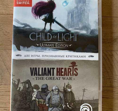 Child of light + Valiant Hearts