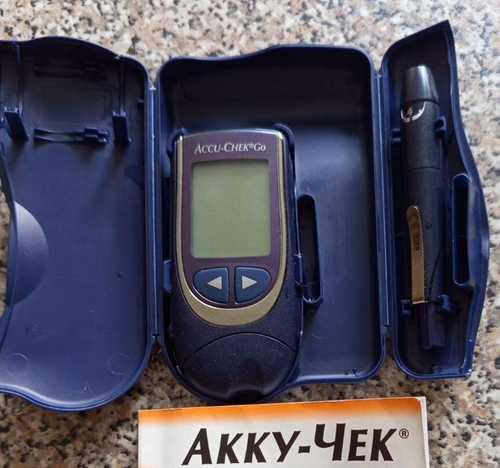 Продам аппарат для измерения сахара акку-чек гоу