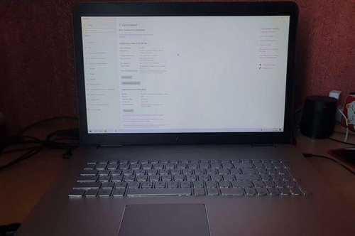 Ноутбук Asus N751JK 17.3"
