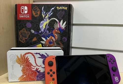 Nintendo Switch Oled Pokemon NEW прошитый 64+256gb