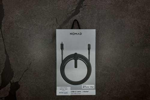 Nomad Kevlar кабель Lightning/USB-C 3m