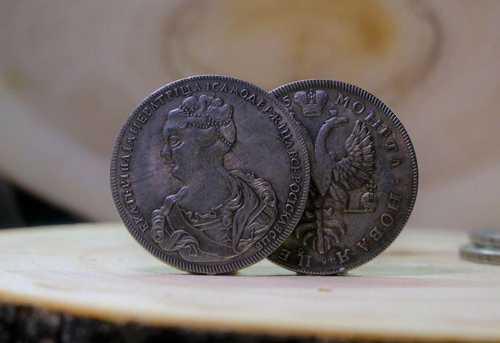 Царская монета рубль 1725 Екатерина