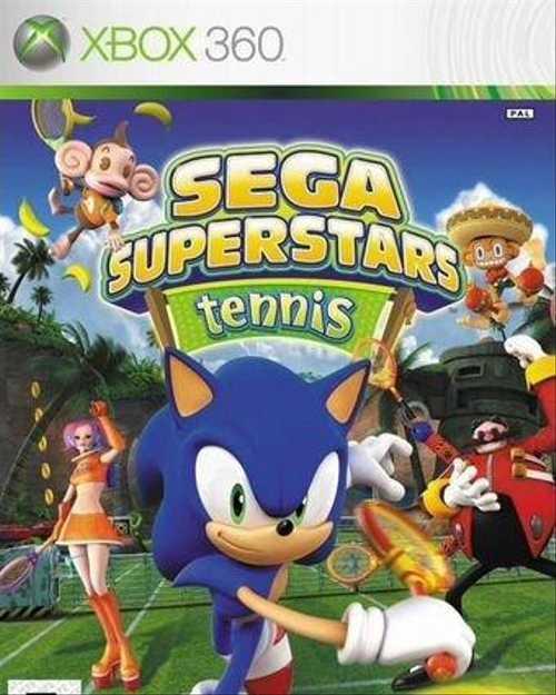 Sega Superstars Tennis (Xbox 360, англ, бу)