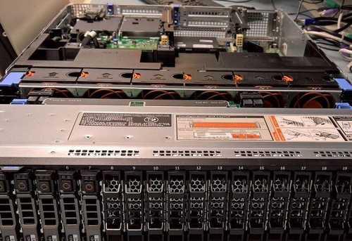 Dell PowerEdge R730xd 24SFF E5-2680v4 64gb