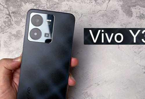 Vivo Y35 4/64GB Black, Новый, Гарантия