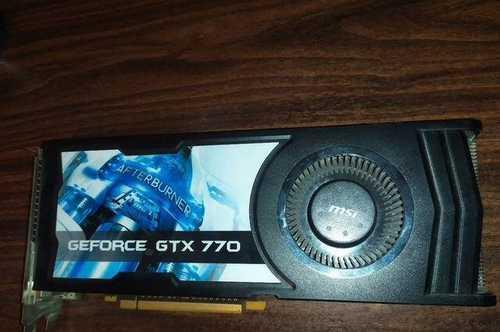 Видеокарта geforce GTX 770 afterburner 2gb MSI