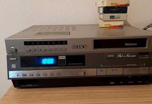 Видеомагнитофон Betamax sony SL -T6PS