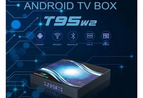 Android TV Смарт приставка smart box T95 W2