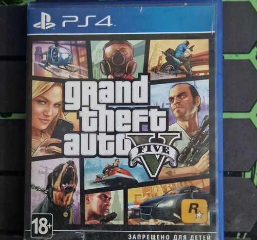 Gta 5 ps4 диск