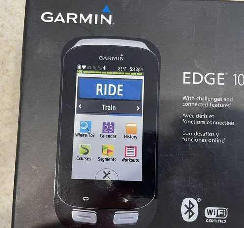 Велокомпьютер garmin 1000