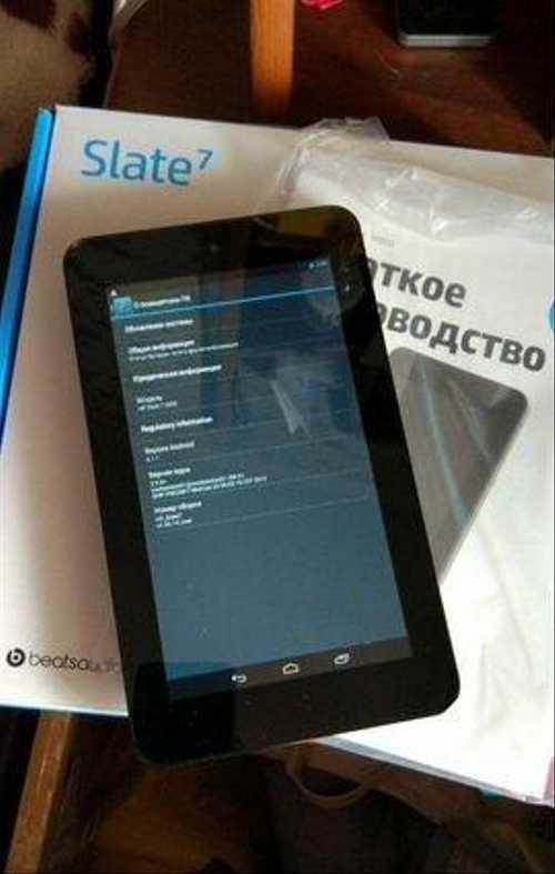 Планшет HP Slate 7 на запчасти