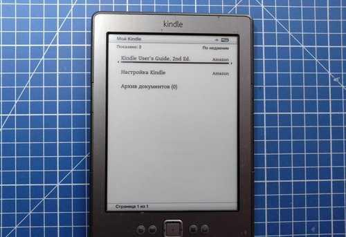 Электронная книга Amazon Kindle 4