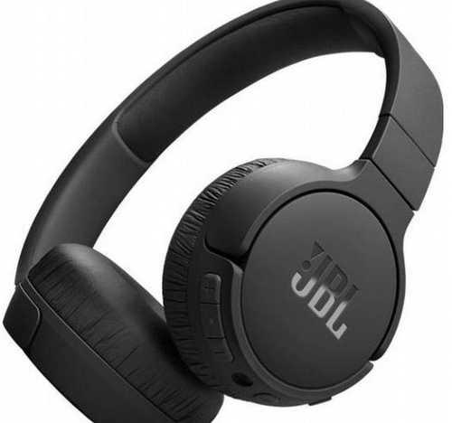 JBL Tune 670NC Wireless On-Ear Noise-Cancelling Headphones Black (T670ncblk)