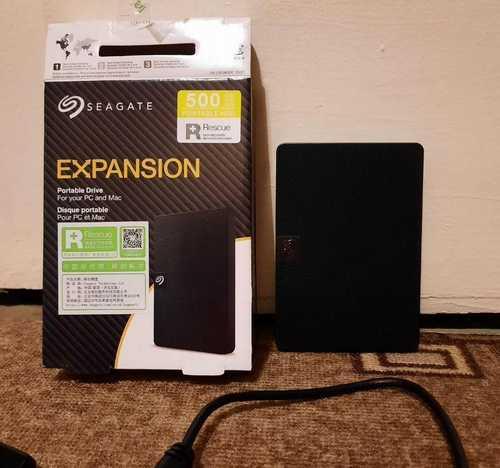 Жёсткий диск Seagate Expansion на 500 гб