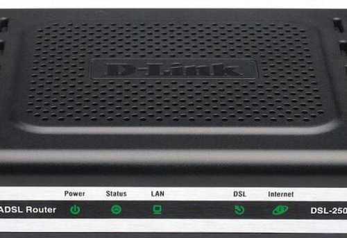 Adsl2+ маршрутизатор роутер D-Link DSL-2500U